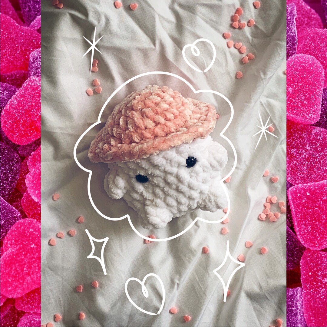 Made-to-order Mushroom Plushie crochet Handmade Amigurumi Stress Pet ...