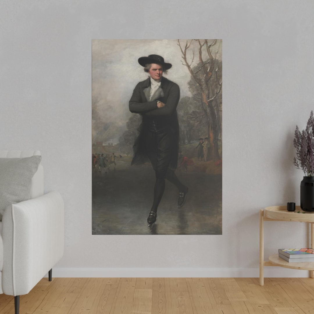 Gilbert Stuart - the Skater (portrait of William Grant) - 1782 - Etsy