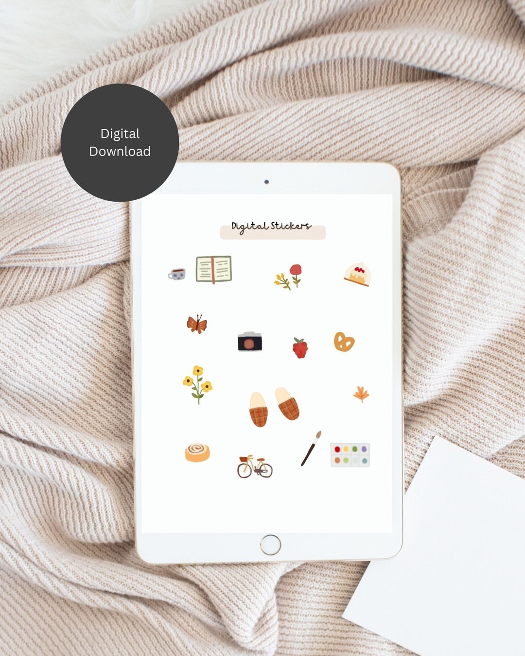 Digital Stickers Cute Digital Stickers Digital Planner Stickers PNG ...