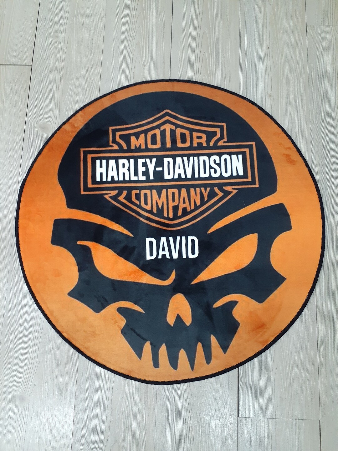 Harley Davidson Harley Davidson Personalized Rugmotorcycle - Etsy