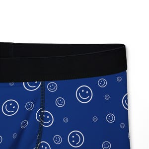Smiley Face Men's Boxers - Customizable, Comfy & Stylish - Etsy