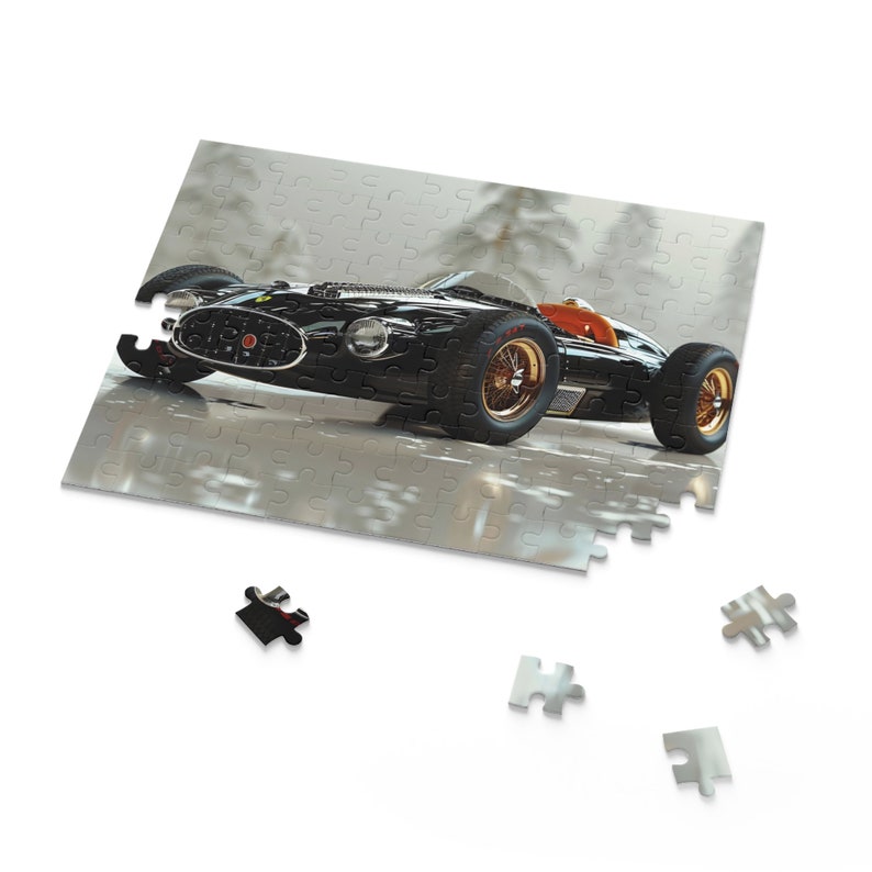 Retro Formula 1 Car Jigsaw Puzzle – 1950s Racing Gift - Etsy