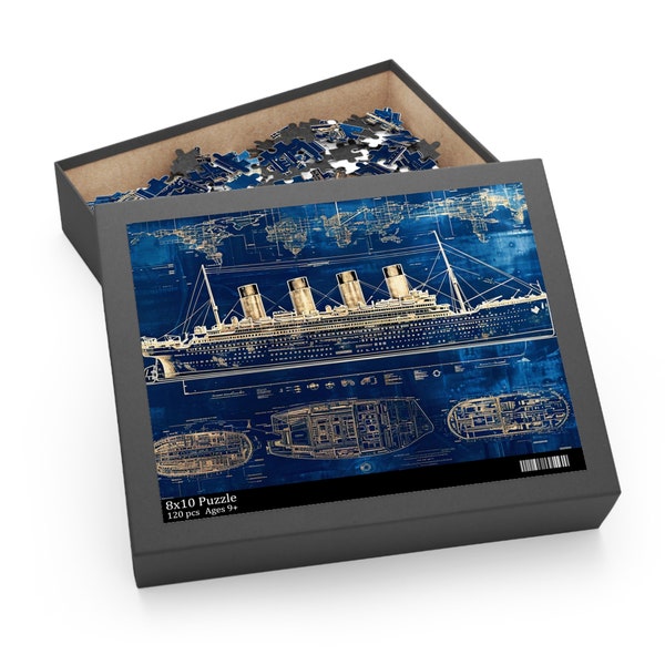 Titanic Jigsaw Puzzles - Etsy