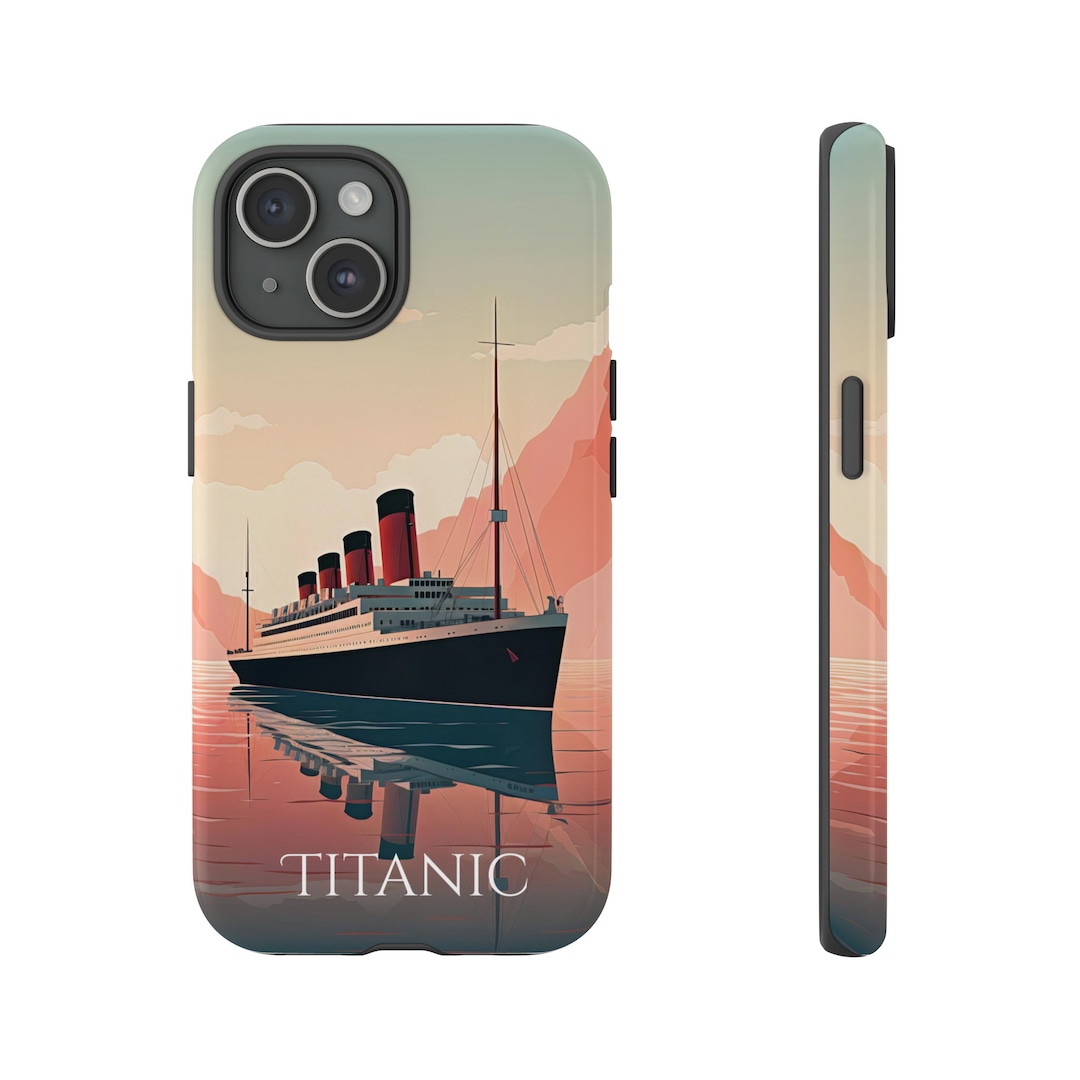 IPhone 15/14 Case Titanic Minimal Pastel Colors Durable Dual Layer Protection - Etsy