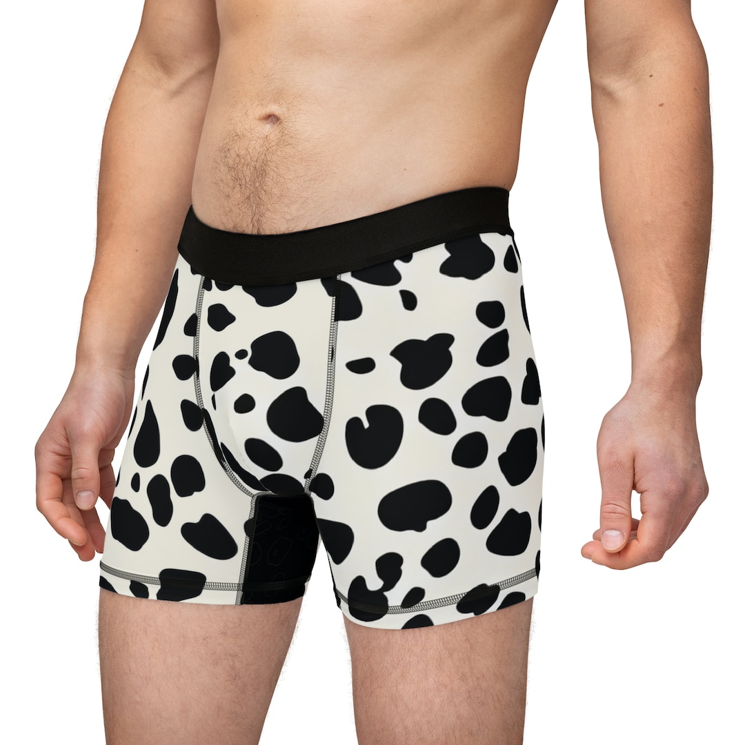 Men's Boxers With Dots & Spotted Patterns - Stretchy and Soft Underwear ...