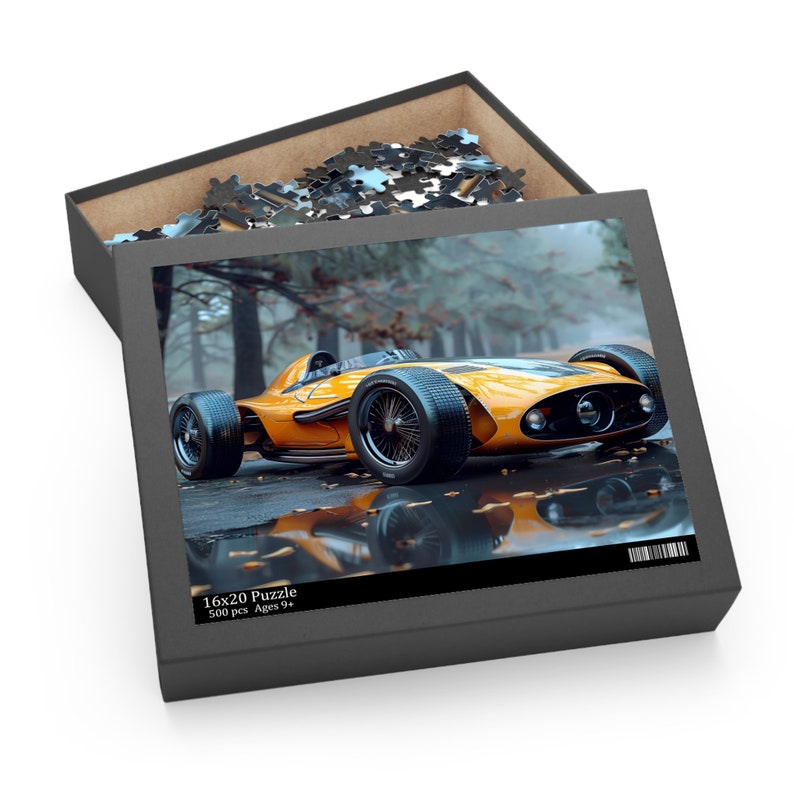 1950s F1 Retro Car Puzzle – Vintage Formula One Racing Jigsaw - Etsy