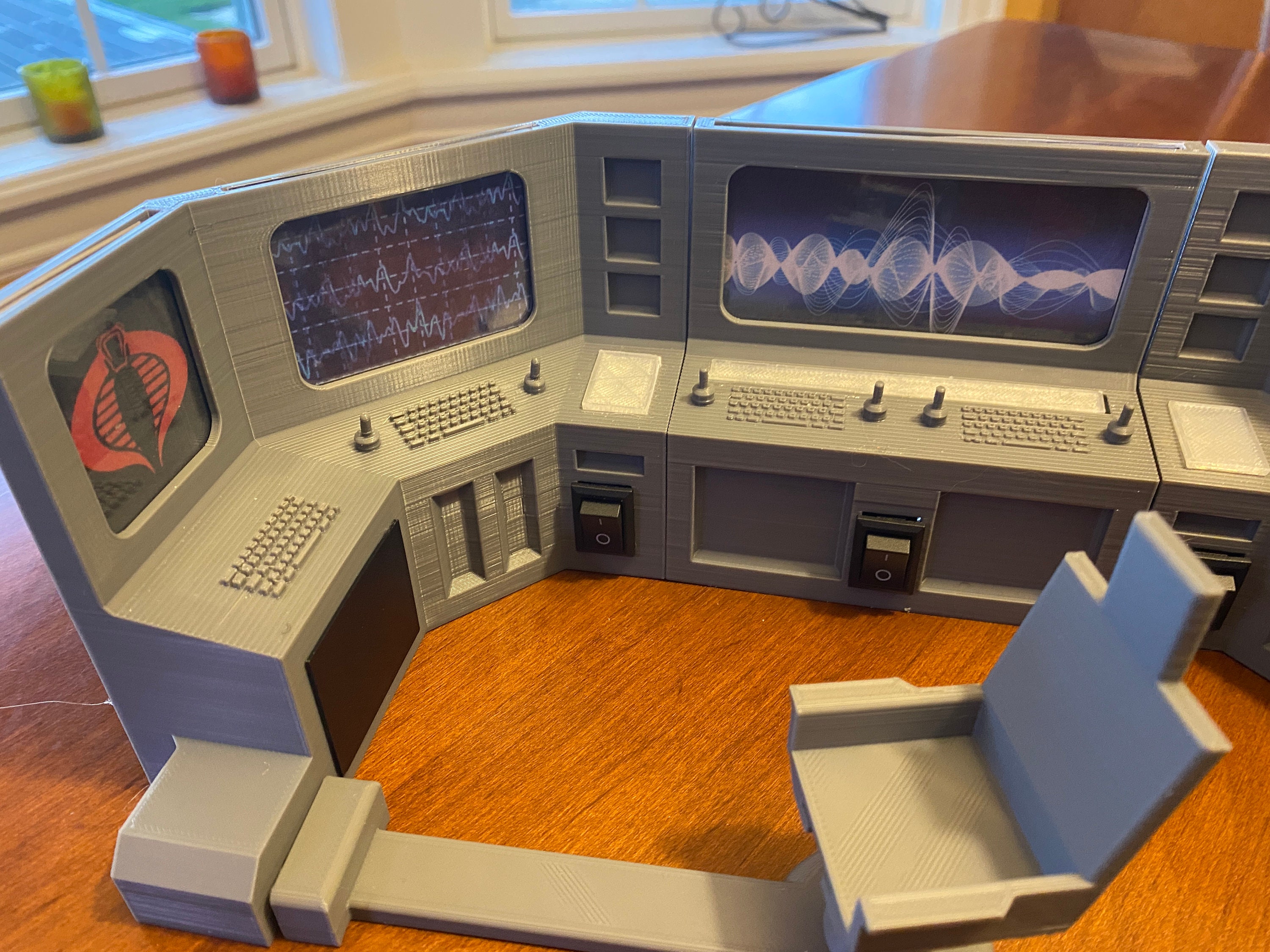 1:18 Scale Brainwave Scanner. STL Files - Etsy