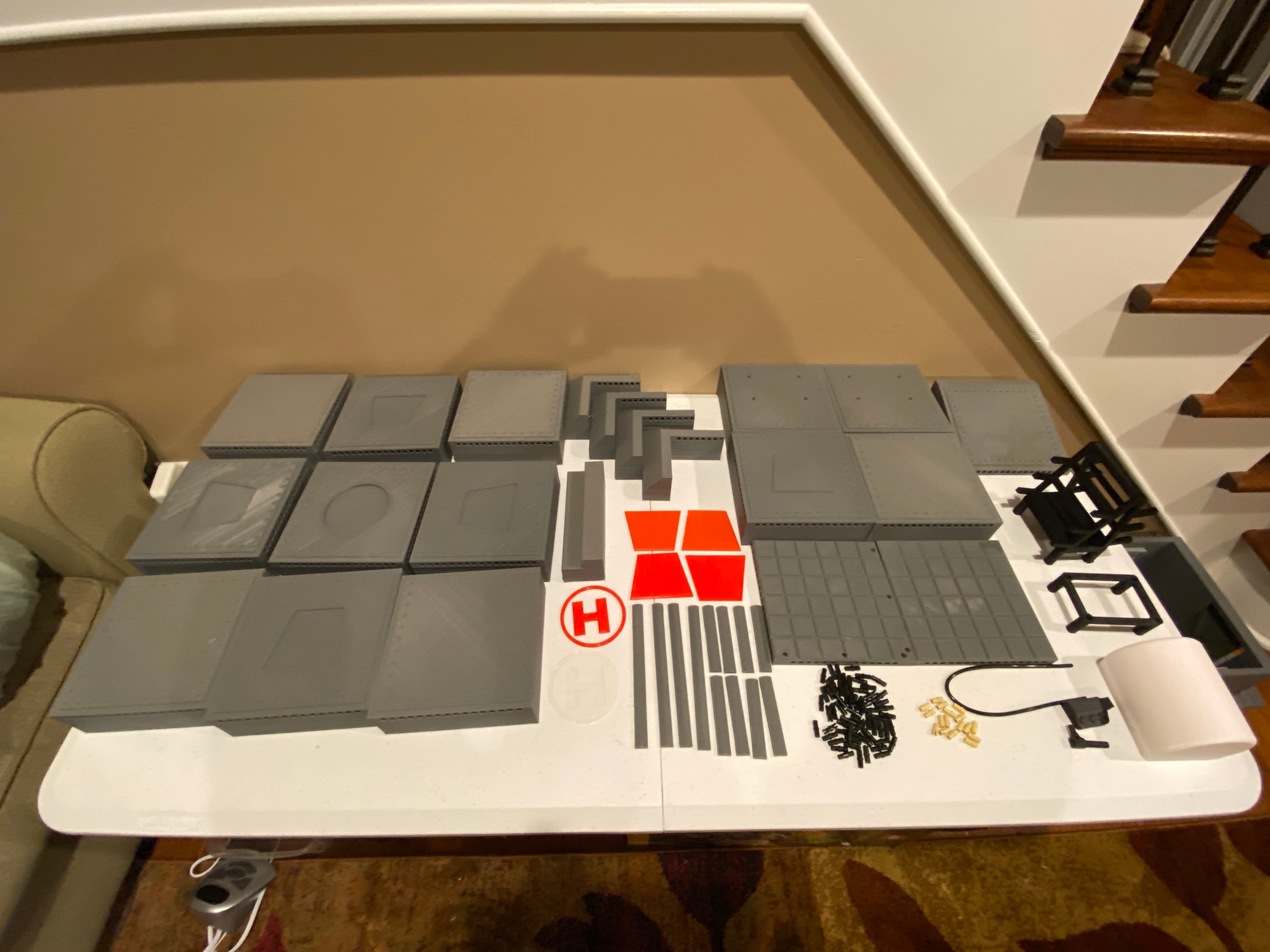 1:12 Scale '83 HQ Helipad With Expansions STL Files - Etsy