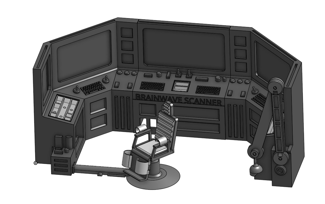 1:12 Scale Brainwave Scanner Toy for GI Joe STL Files - Etsy
