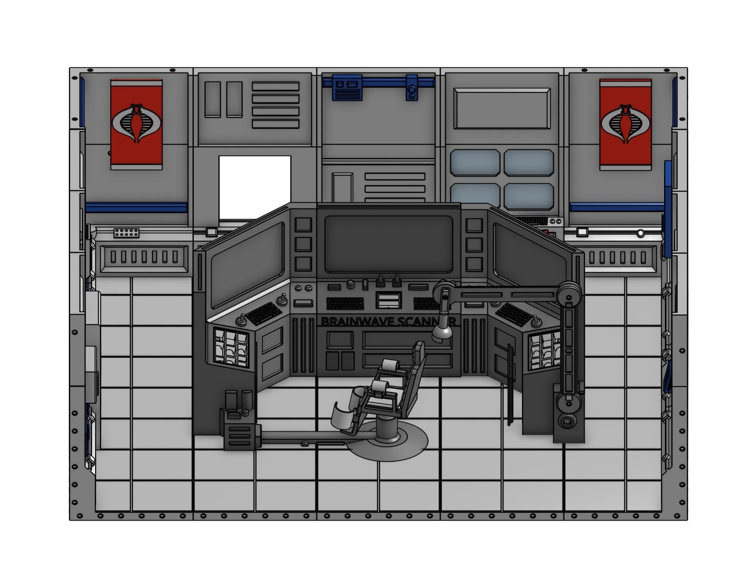 1:12 Scale Cobra Base Diorama Maker STL Files - Etsy