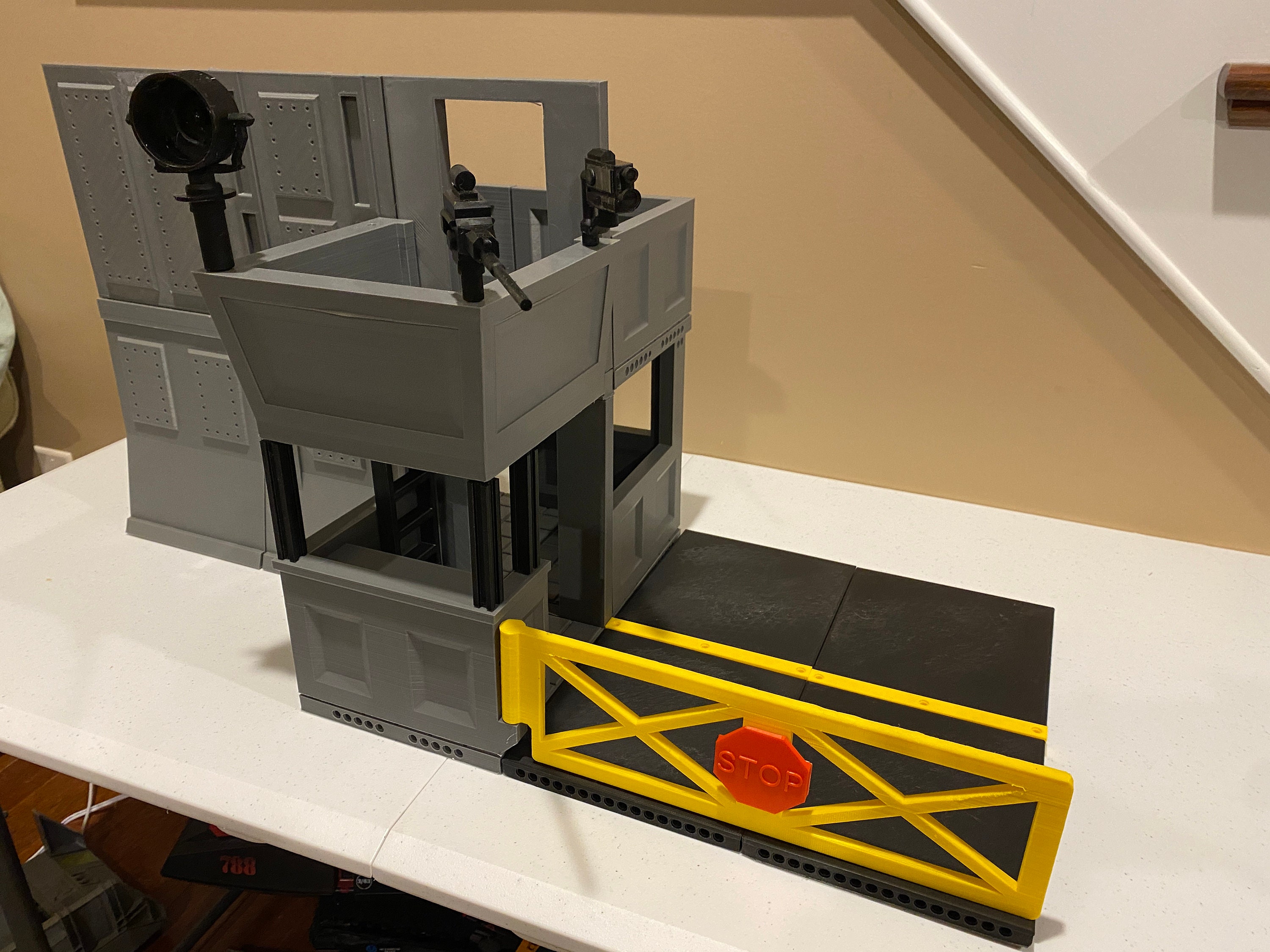 1:12 Scale Checkpoint Station STL Files - Etsy