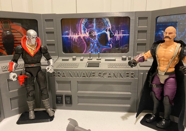 1:12 Scale Brainwave Scanner Toy for GI Joe - Etsy