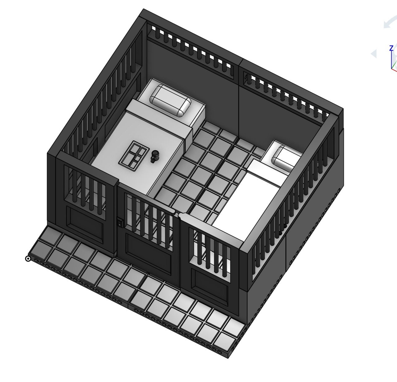 1:12 Scale GI Joe '83 HQ Brig Playset STL Files - Etsy