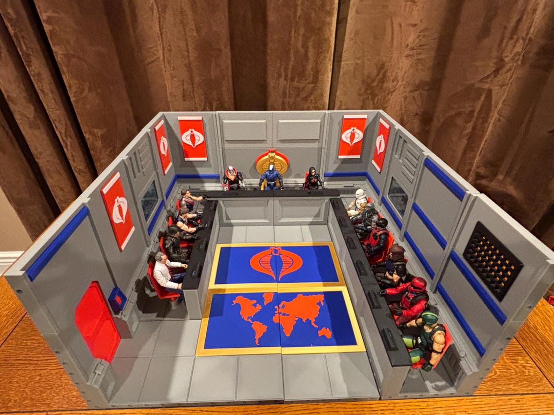 1:12 Scale Cobra Conference Room STL Files - Etsy