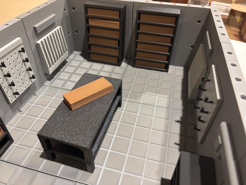 1:18 Scale Walk-in Armory STL File Set - Etsy