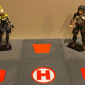 1:12 Scale '83 HQ Helipad With Expansions STL Files - Etsy