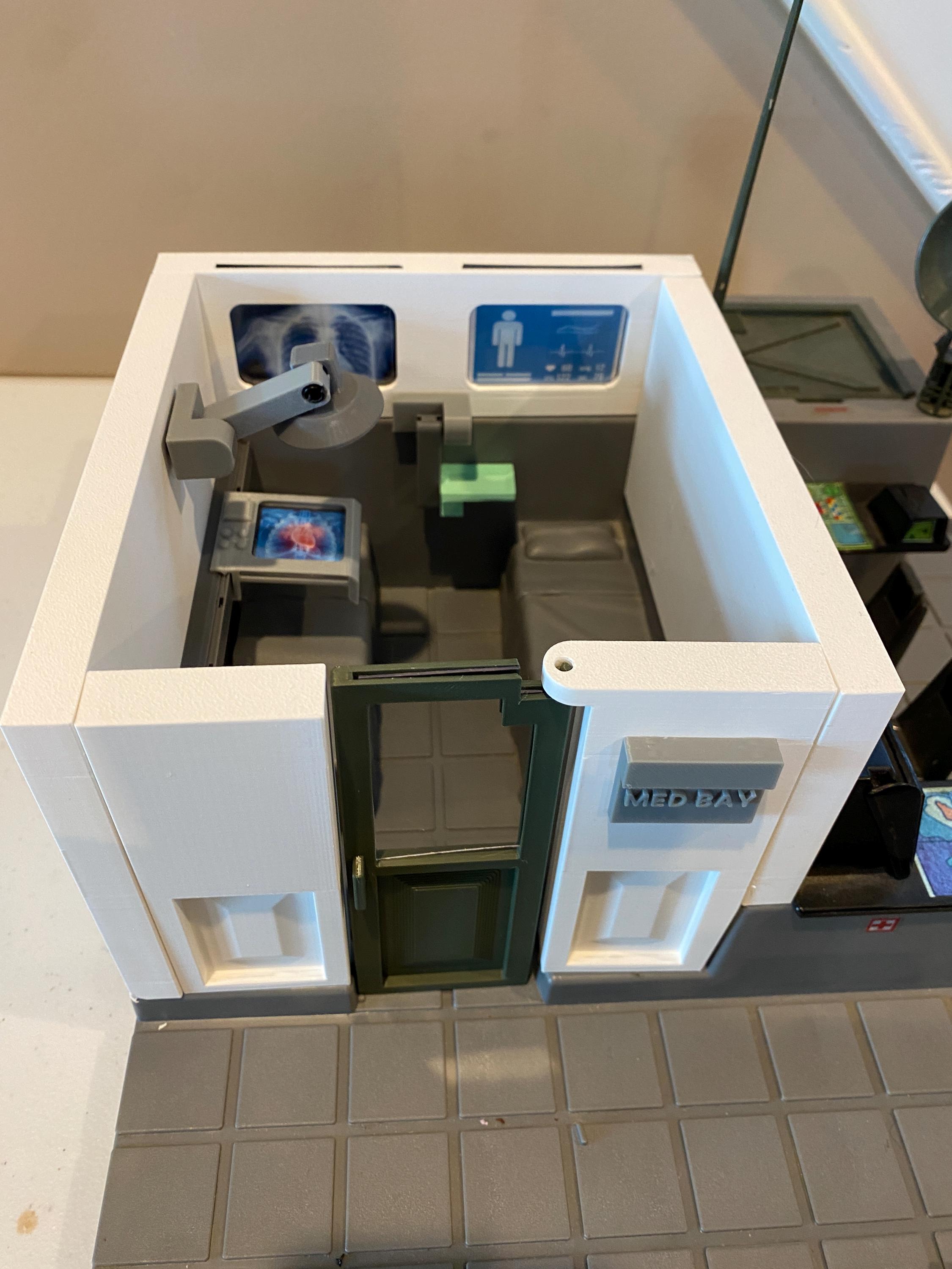1:18 Scale ARAH Medical Bay Replacement for Brig in '83 HQ STL Files - Etsy