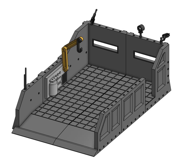 1:18 Scale Modular HQ Garages STL File Set - Etsy