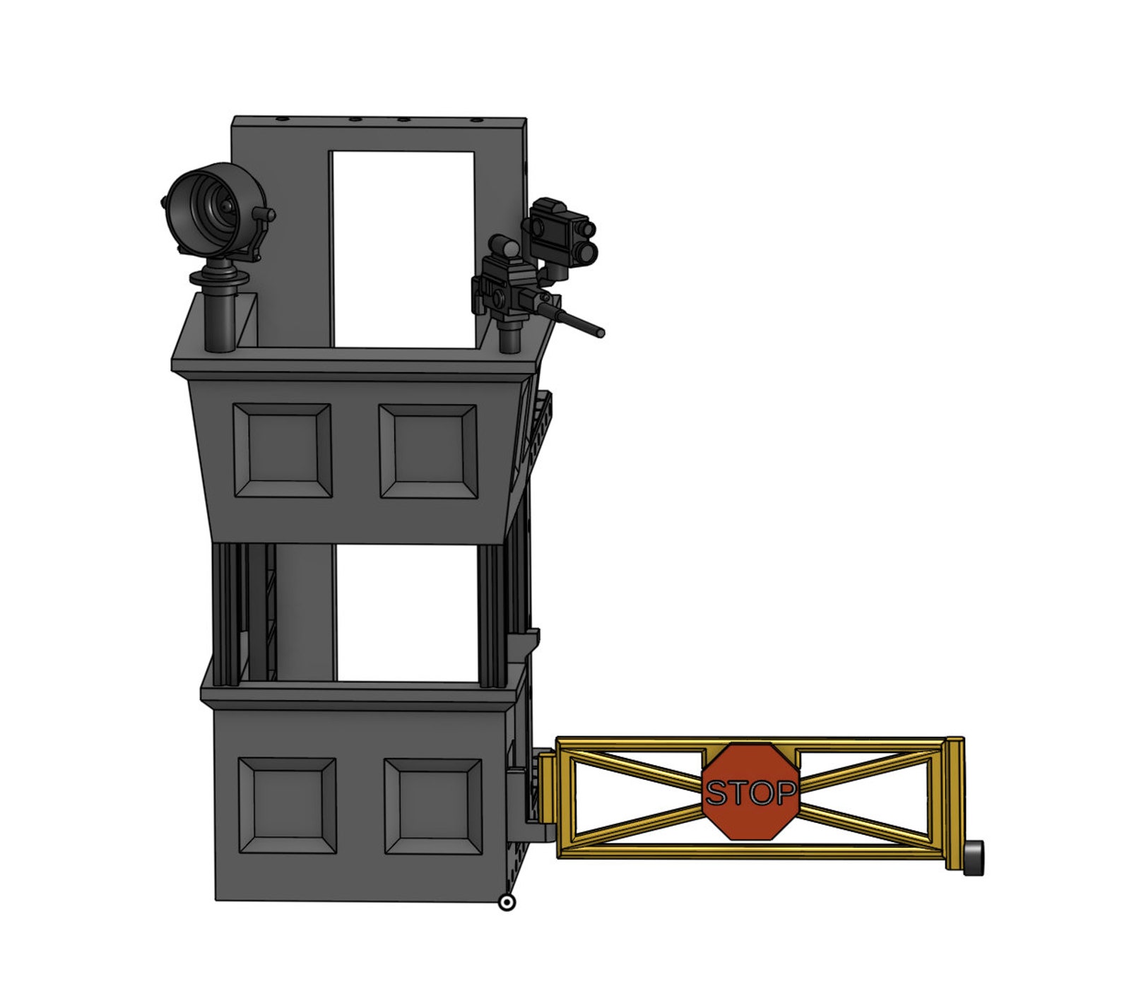 1:12 Scale Checkpoint Station STL Files - Etsy