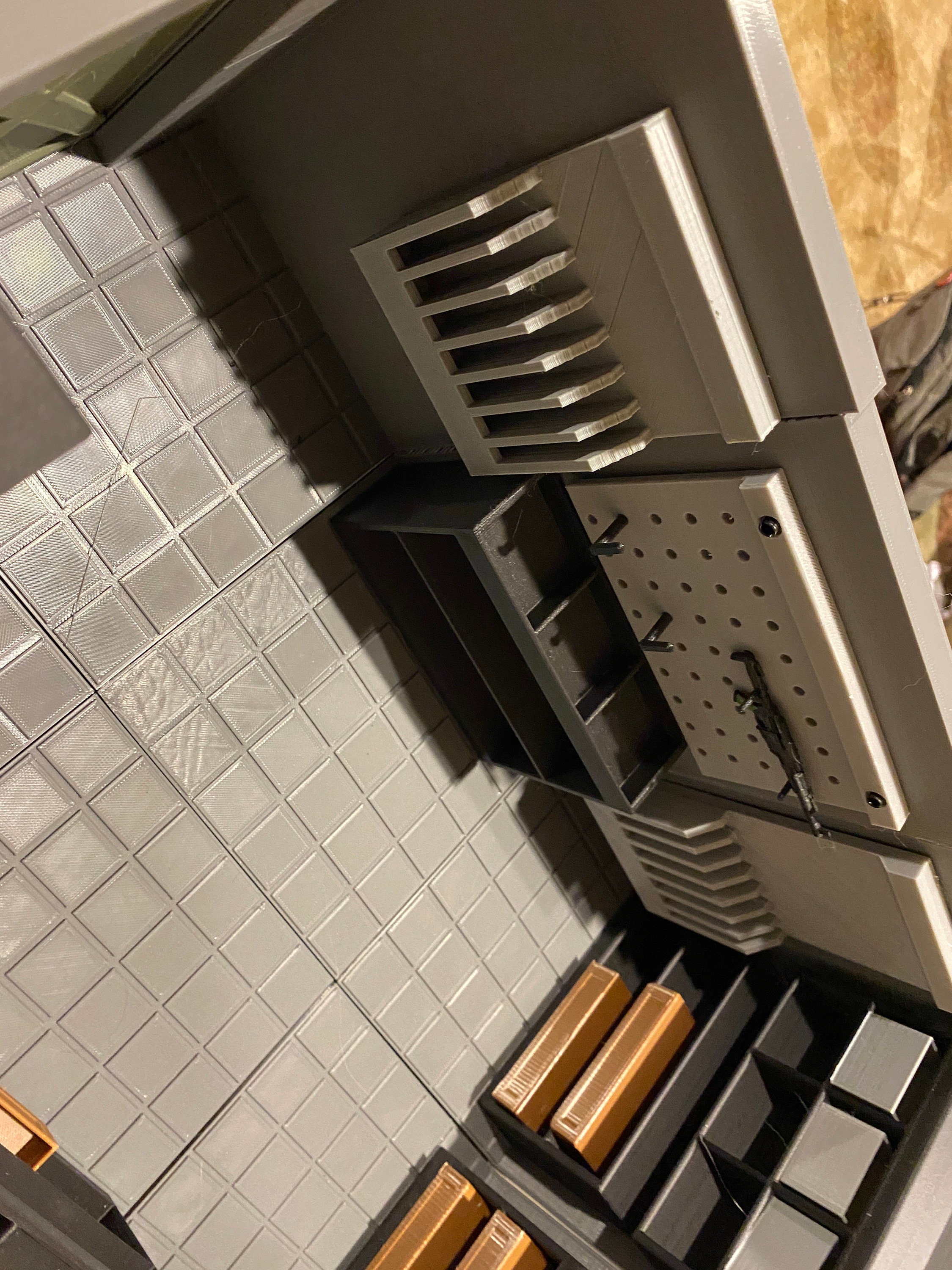 1:12 Scale Walk-in Armory Accessory Set for '83 HQ STL Files - Etsy