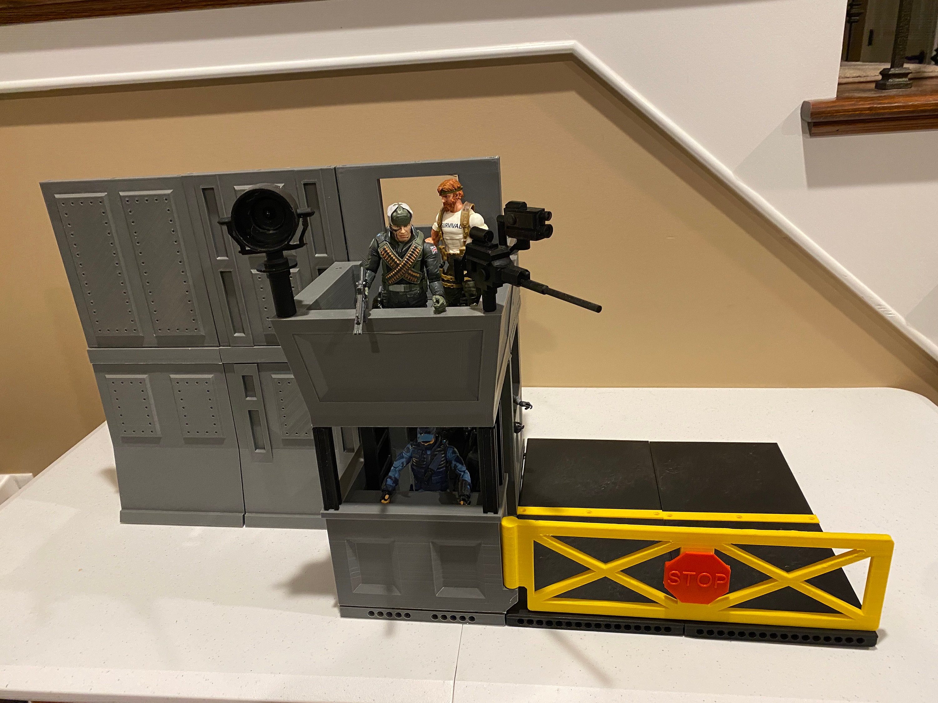 1:12 Scale Checkpoint Station STL Files - Etsy