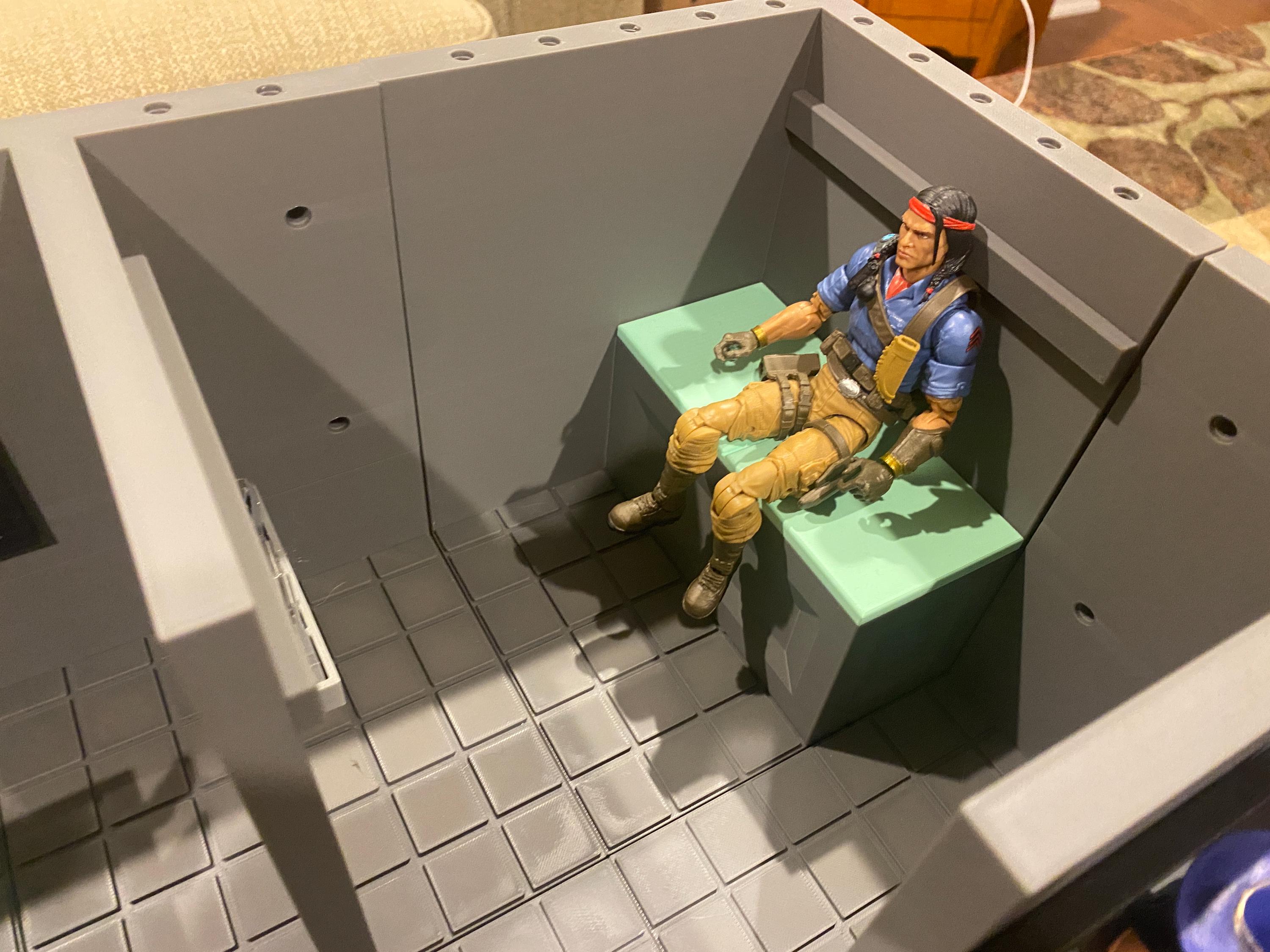 1:12 Scale Modular HQ Expansion. Med Center STL Files - Etsy
