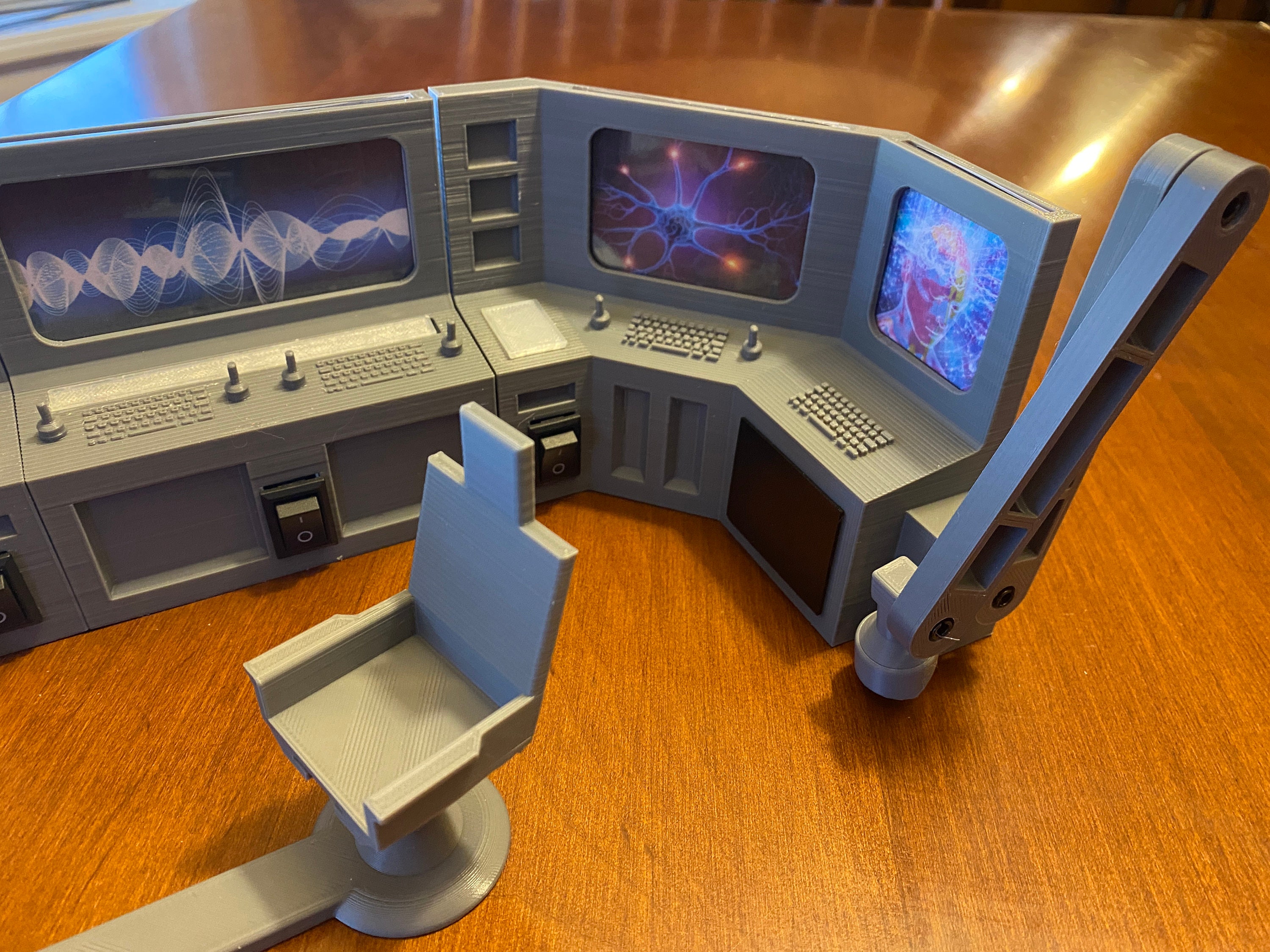 1:18 Scale Brainwave Scanner. STL Files - Etsy