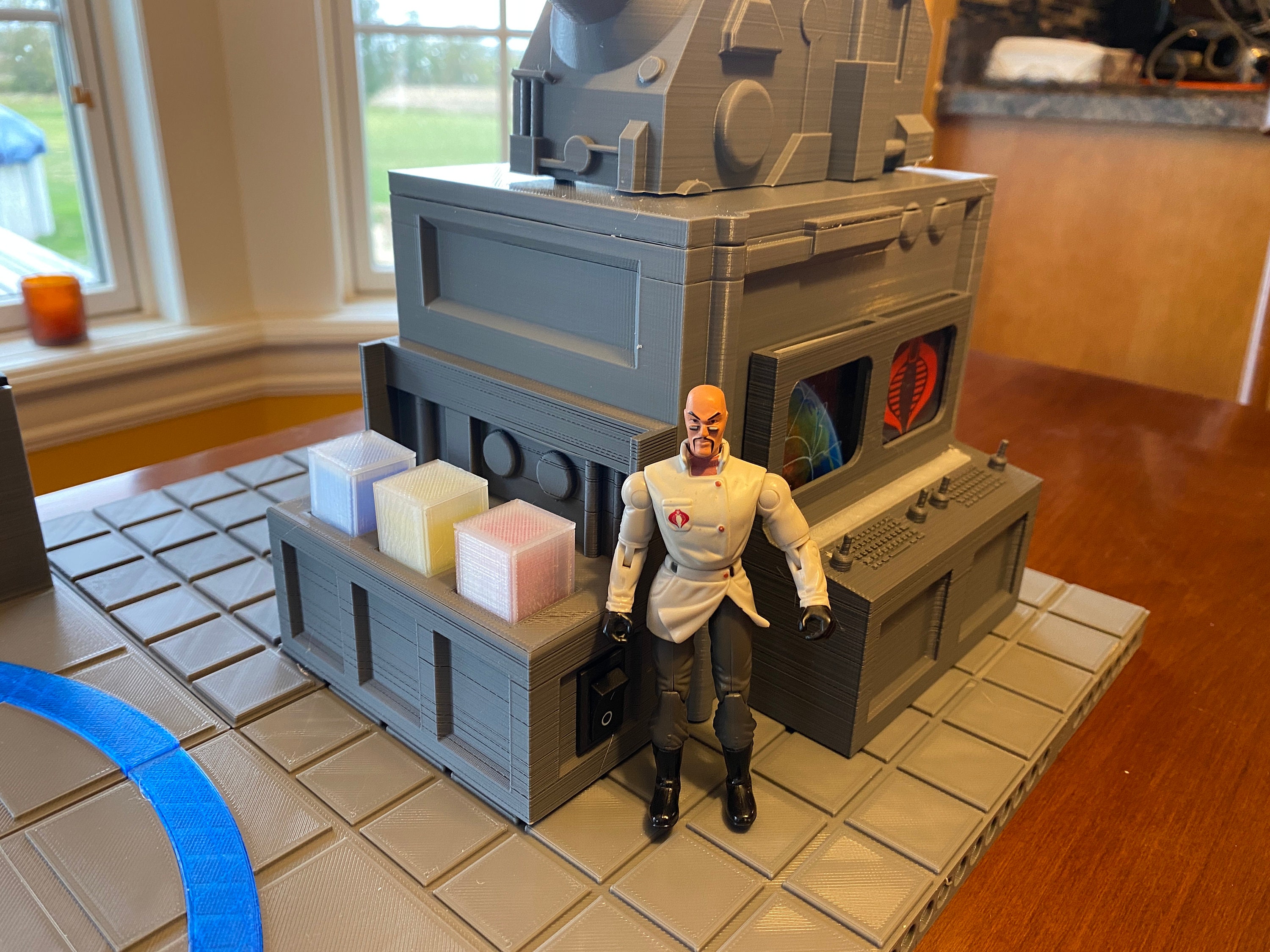 1:18 Scale GI JOE MASS Device Stl Files - Etsy