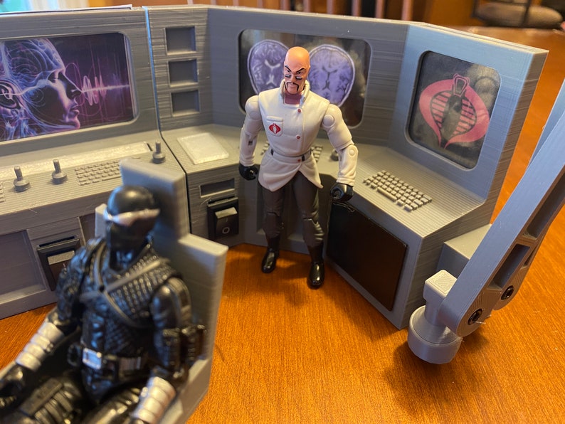 1:18 Scale Brainwave Scanner. STL Files - Etsy