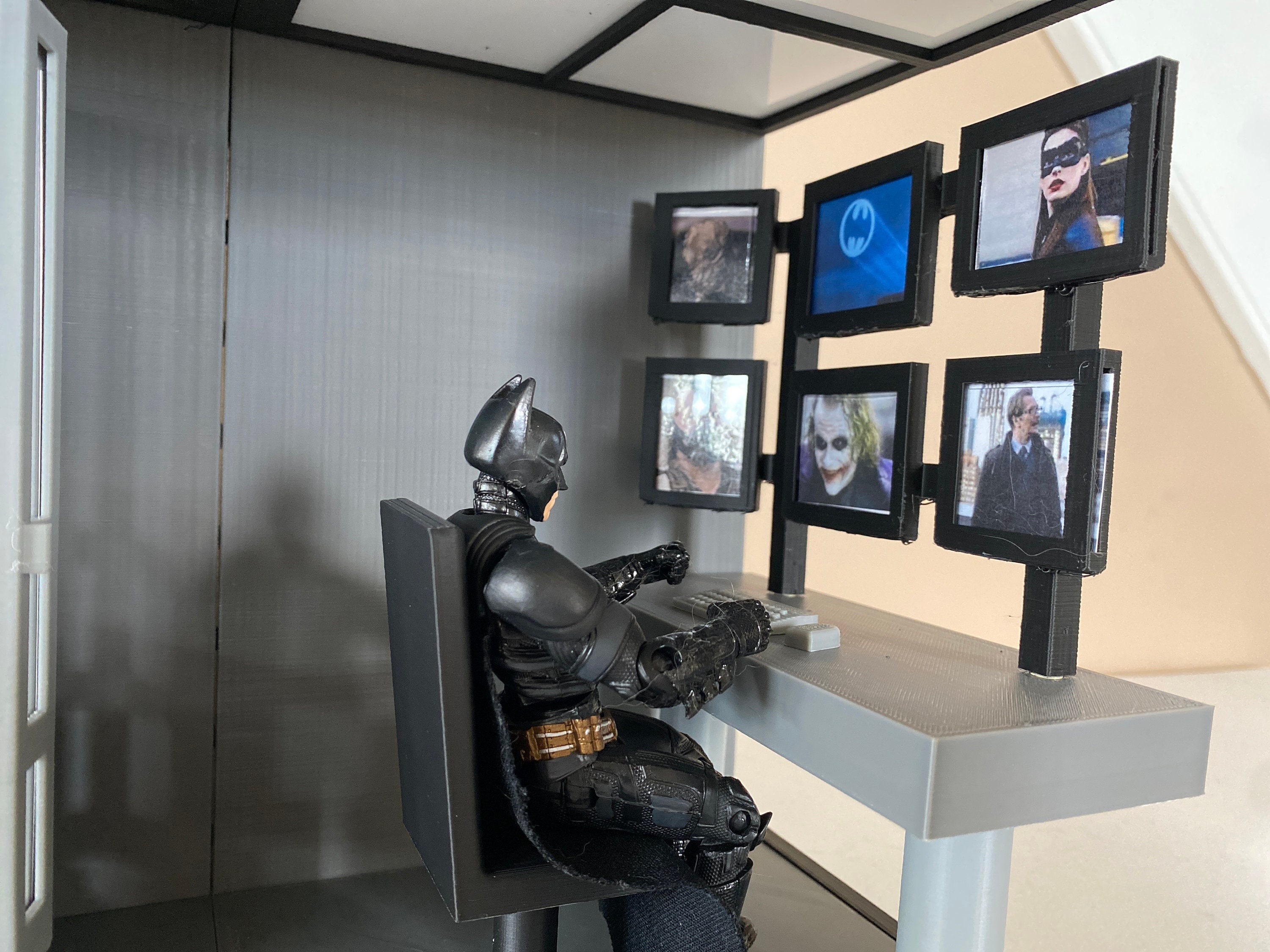 1:12 Scale Dark Knight Bat Cave Diorama STL Files - Etsy