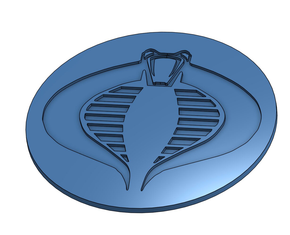 GI Joe & Cobra Logo STL Files - Etsy