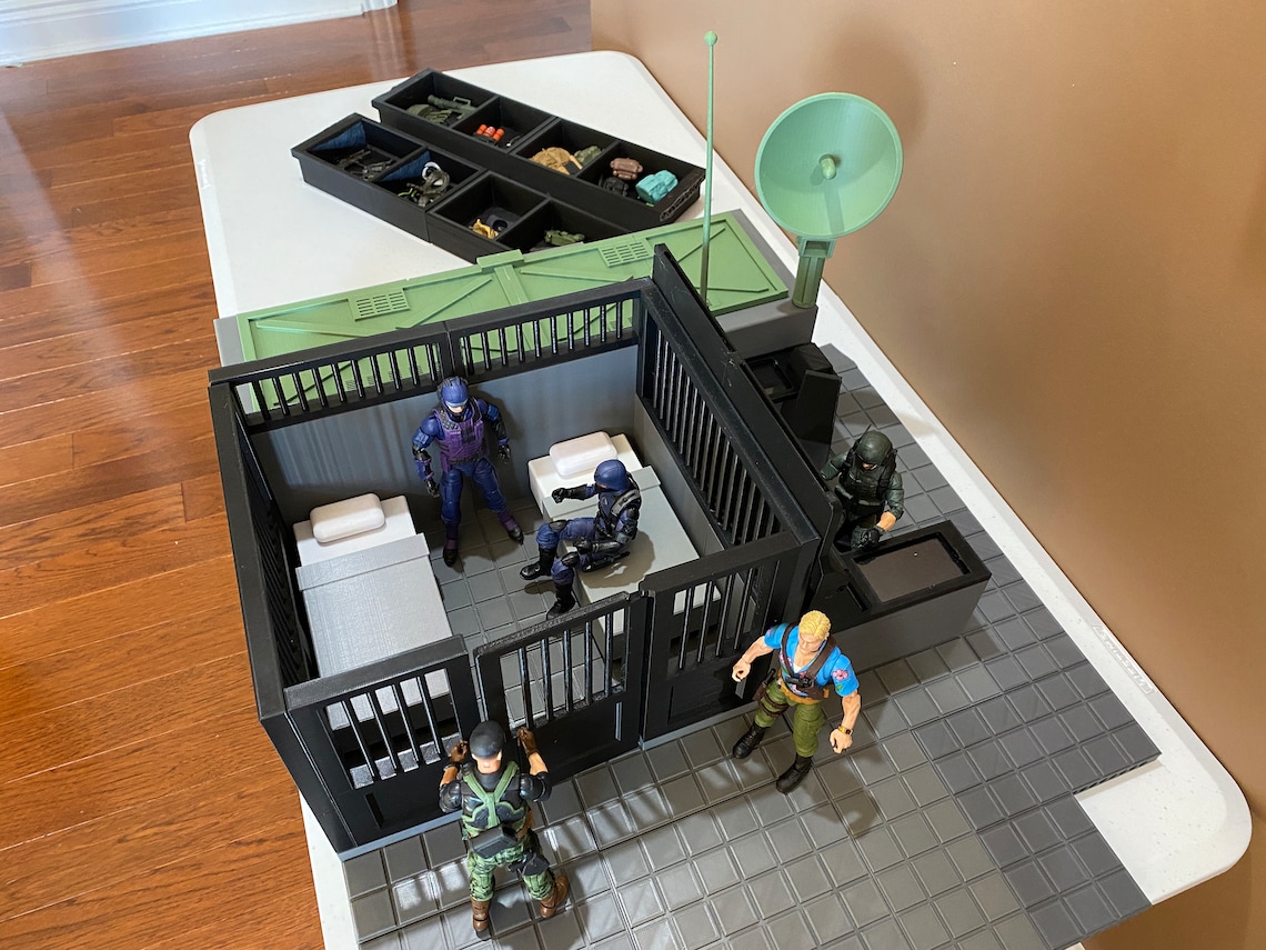 1:12 Scale GI Joe '83 HQ Armory Box STL Files - Etsy