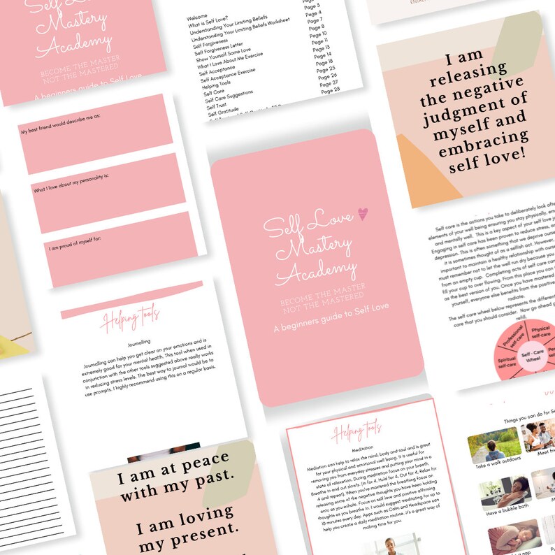A Beginners Guide to Self Love - Etsy