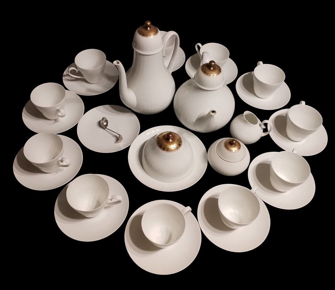Rosenthal Tea Set Elegant German Porcelain Tea Service - Etsy