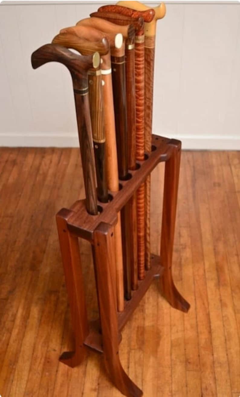 Walking Cane Stand Stick Rack Stand/ Walking Cane Stand/ Walking Stick ...