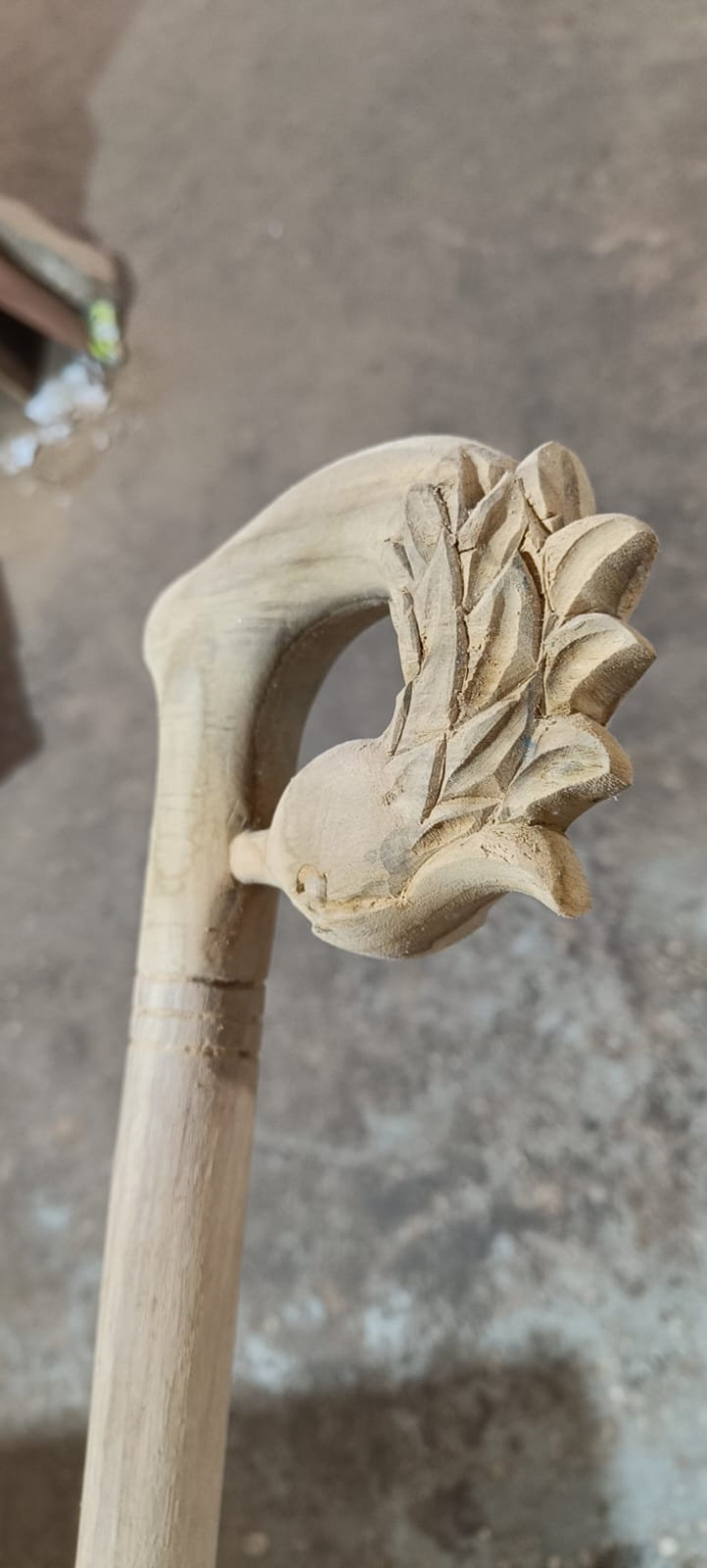 Wooden Walking Stick Wooden Designer Battakh Stick Walking Curved ...