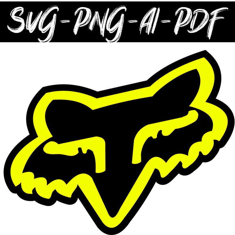 Fox Racing Svg - Etsy