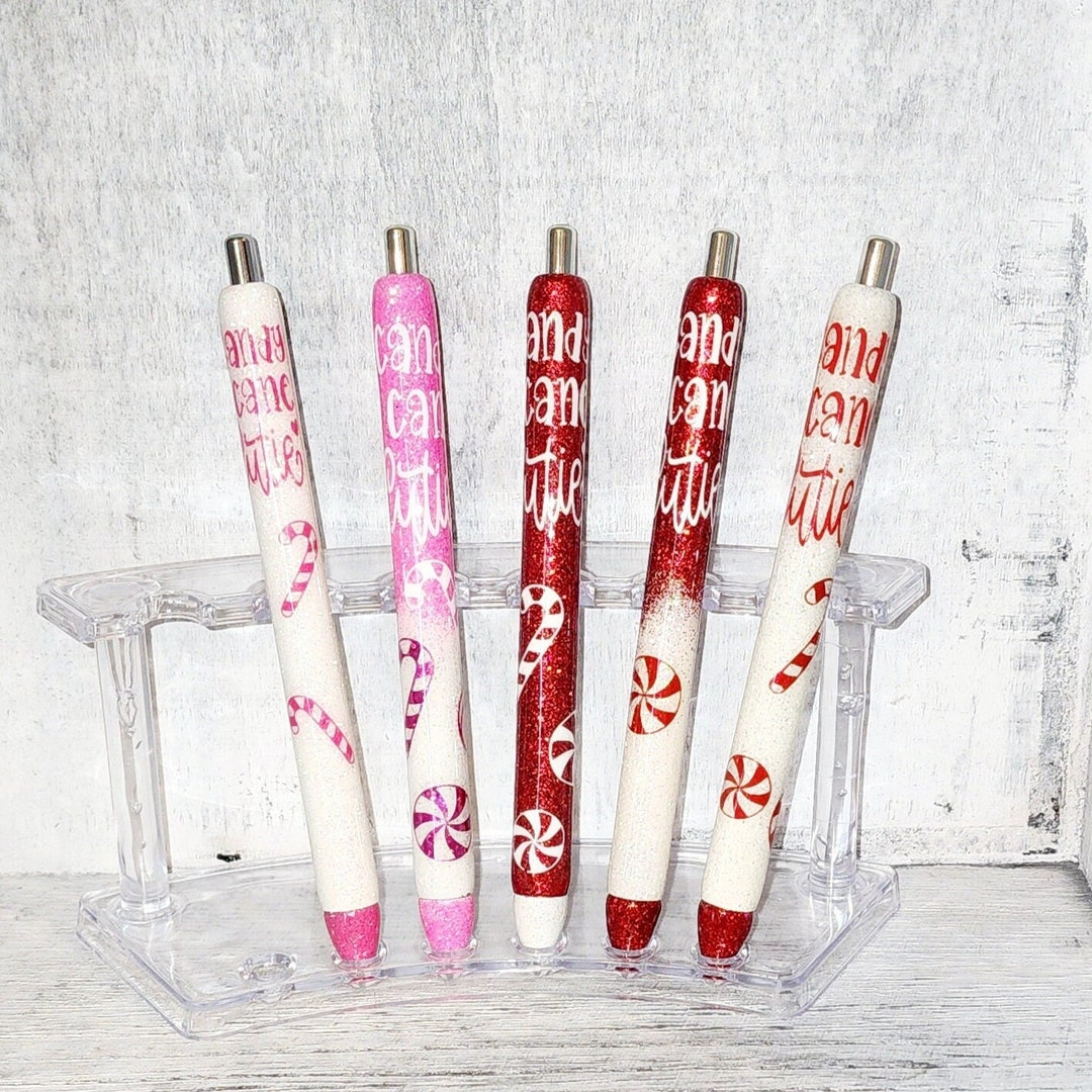 Candy Cane Cutie Christmas Pens - Etsy