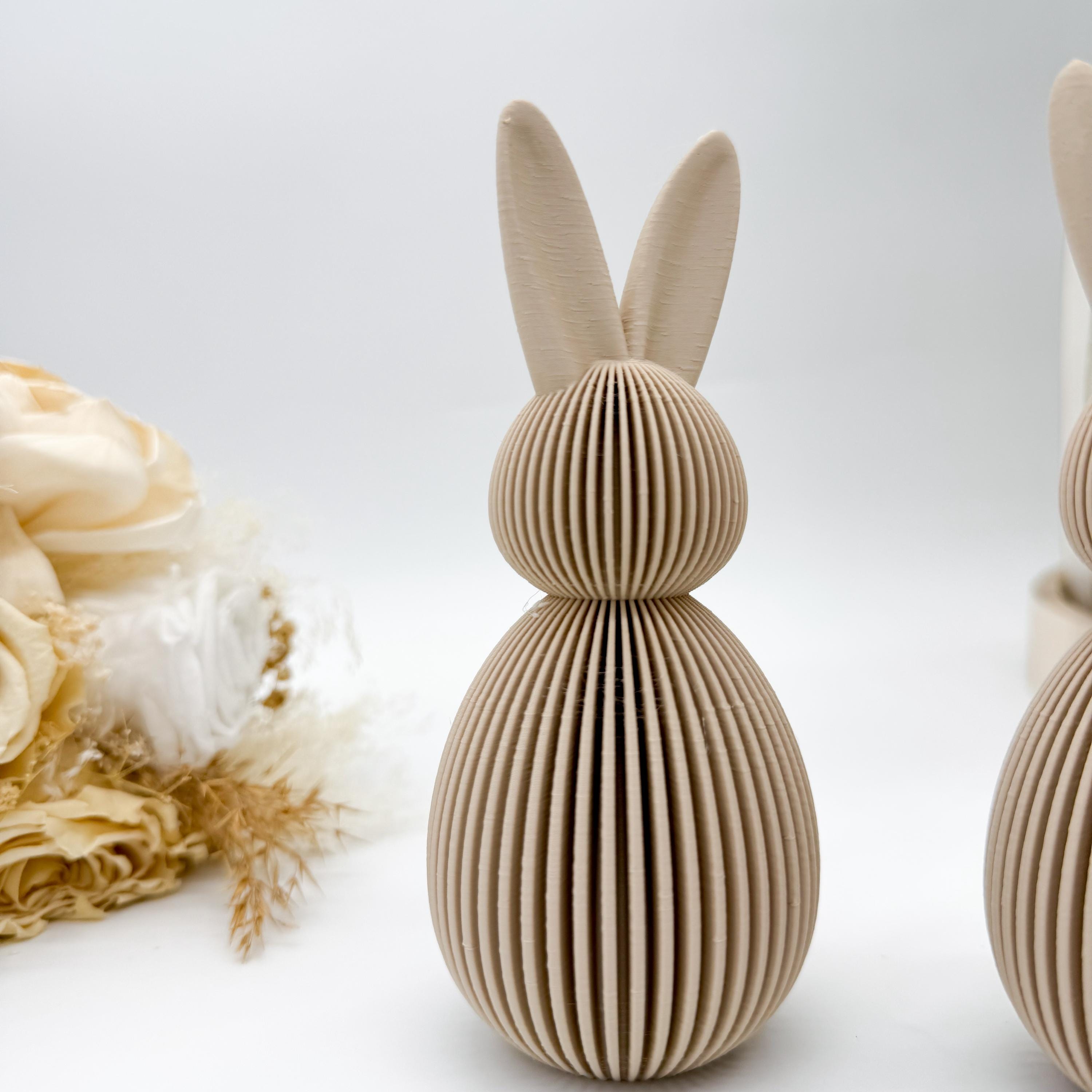 3D Print File, Ribbed Rabbit, Easter, Easter Decoration, Bunny, Easter ...
