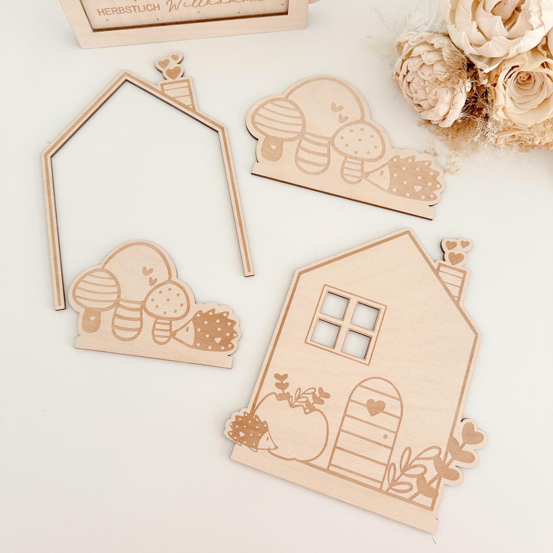 SVG Incl. Commercial License Stand With Various Autumn Motifs, Stand ...