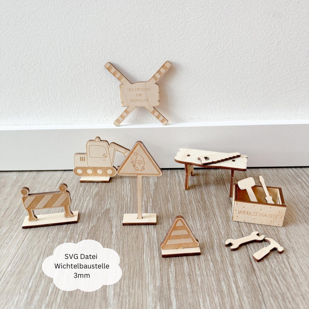 SVG Gnome Construction Site, Gnome Accessories, Gnome Workshop, Gnome ...