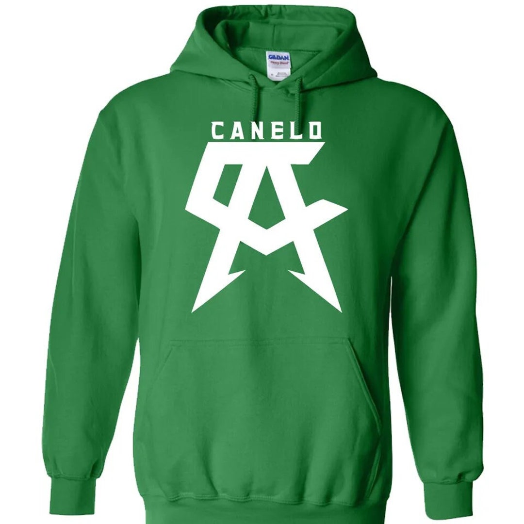 CANELO Hoodie Alvarez Boxing Championship Mexico Flag Inspired, Eagle ...