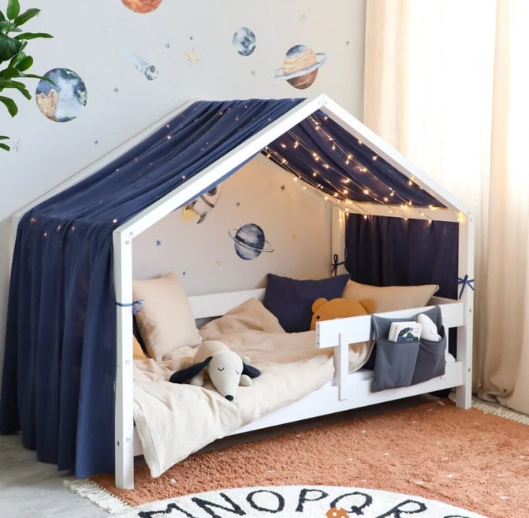 Montessori Canopy for Nursery, Bed Canopies for Kids Child Toddler ...