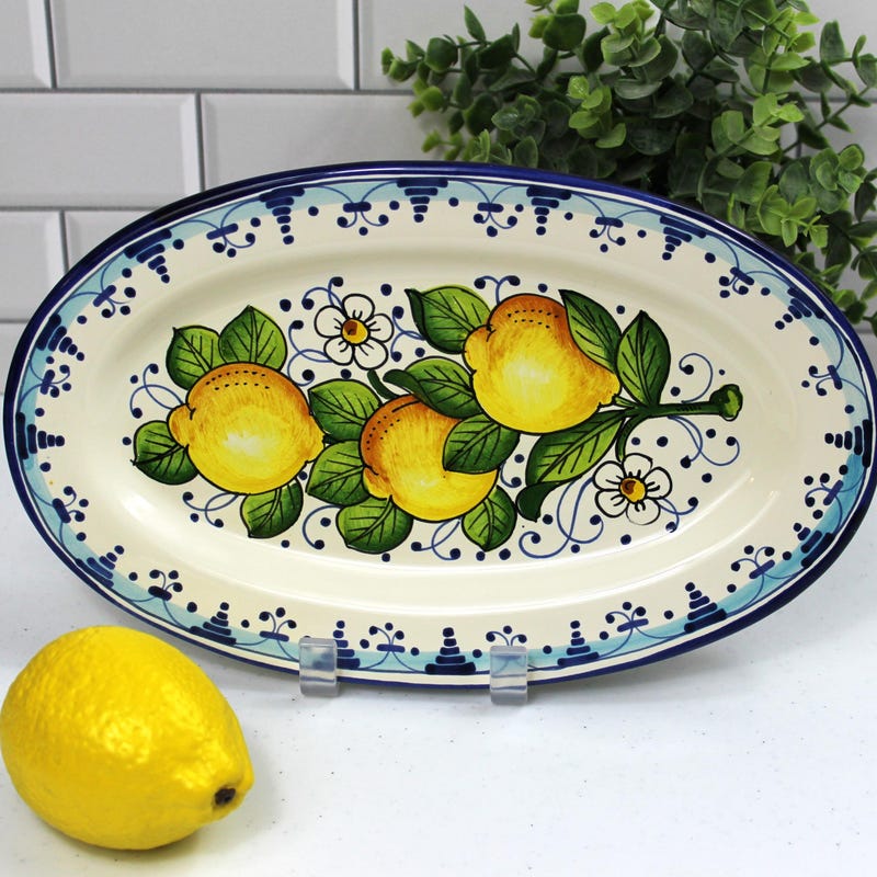 Lemon Platter Italy - Etsy