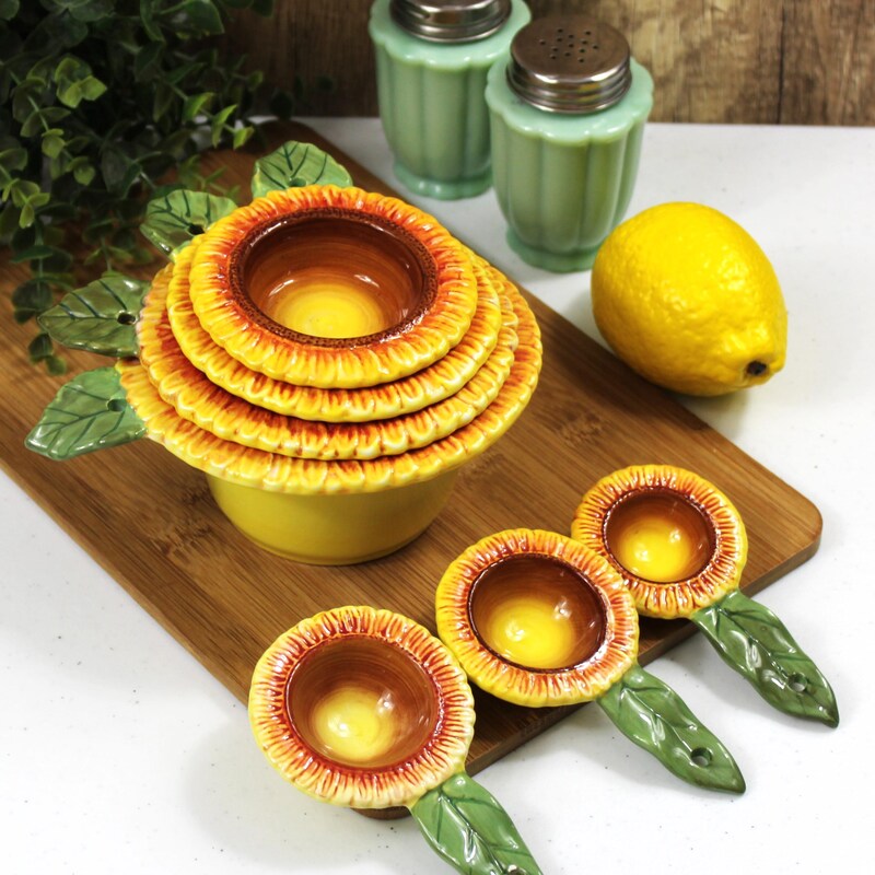 Ceramic Measuring Spoons - Etsy