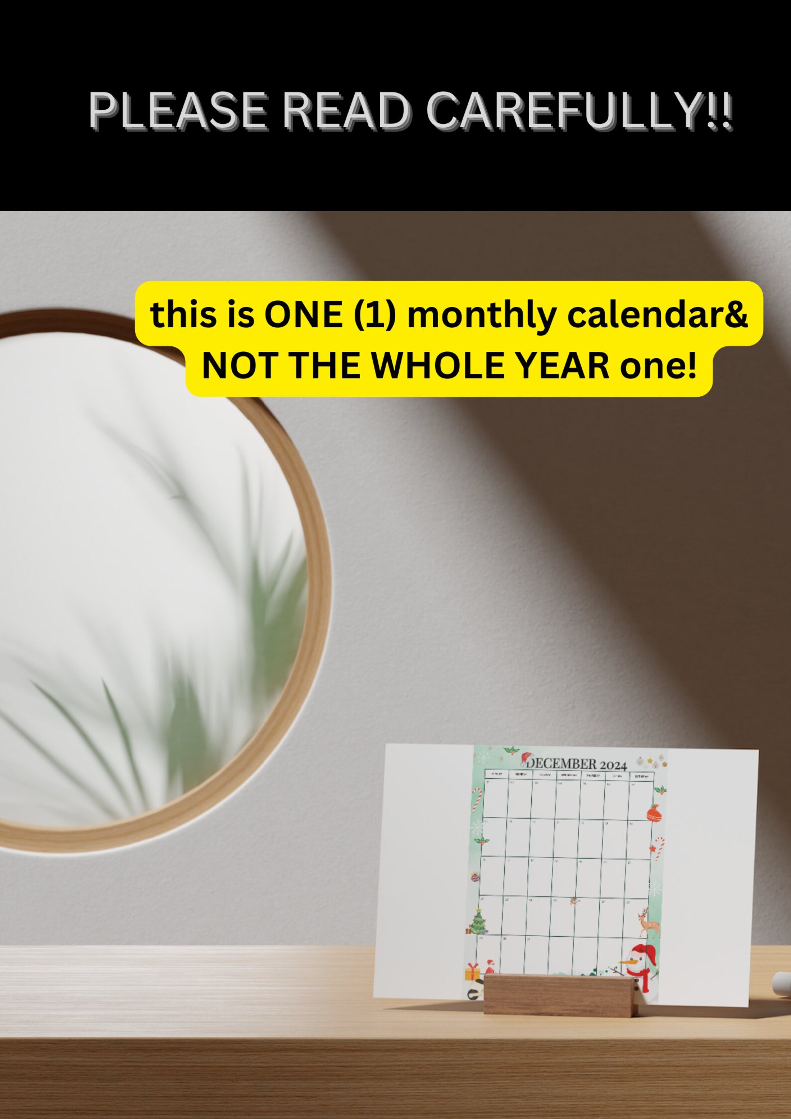 Editable December 2024 Calendar, Fillable, Printable, Merry Christmas ...