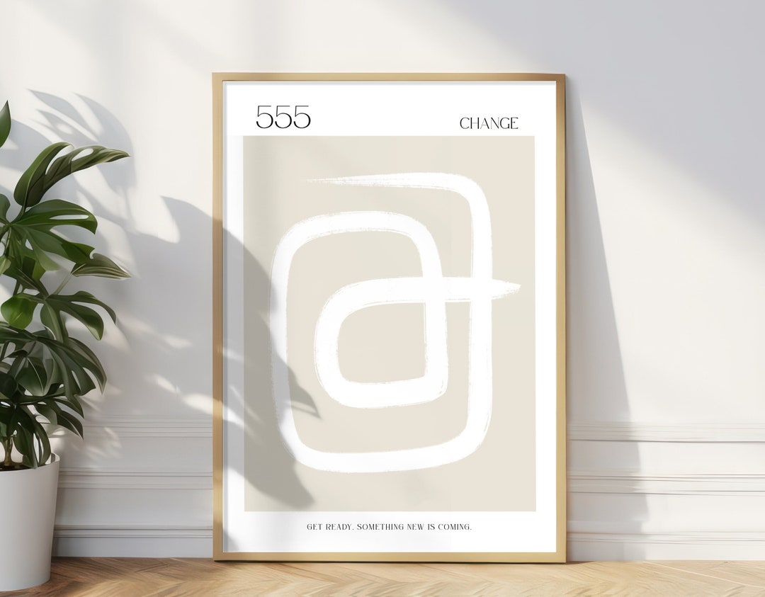 555 Angel Number Poster, 555 Poster, Angel Aura, Universe Gifts ...