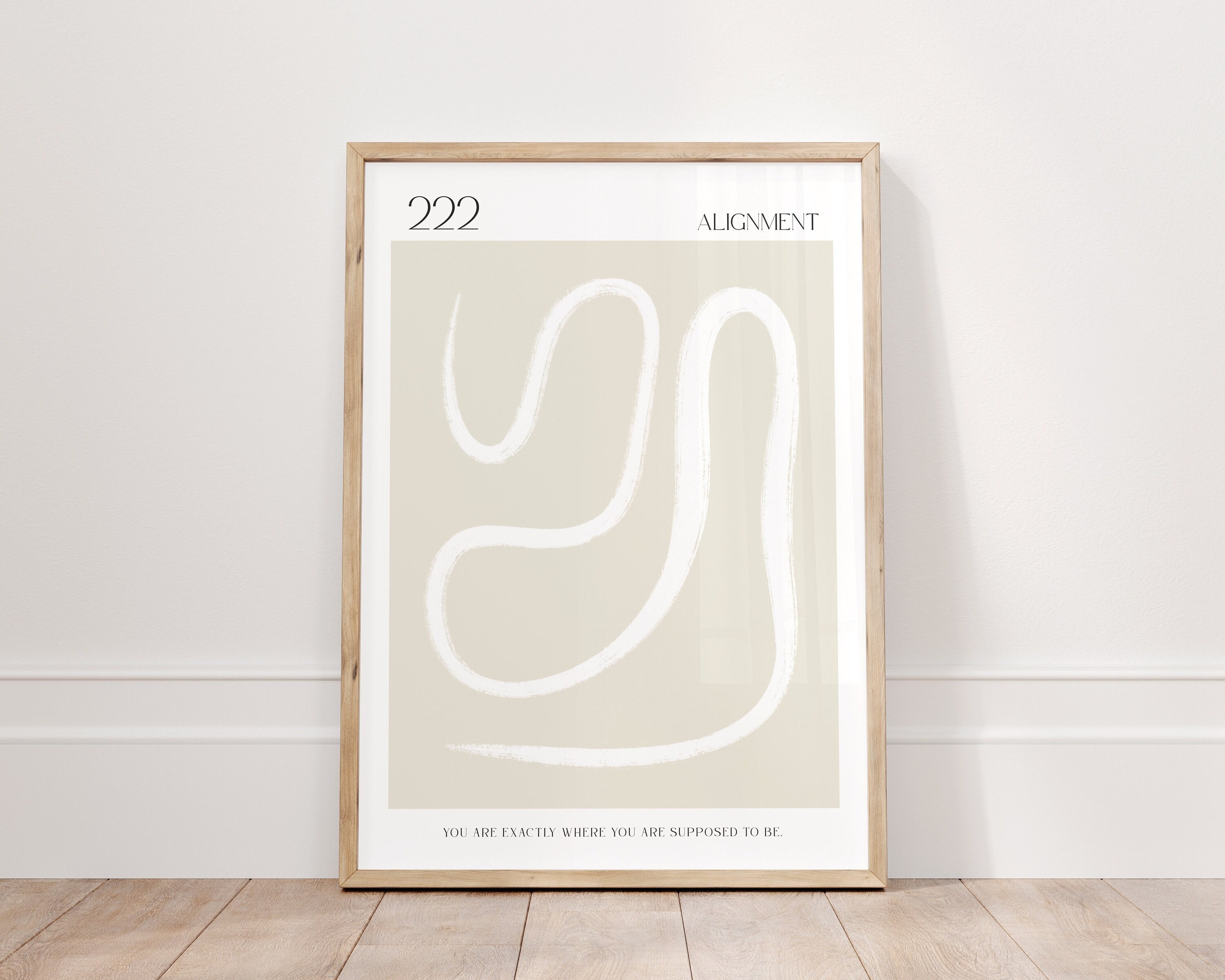 222 Angel Number Poster, Destiny Poster, 222 Poster, Angel Aura ...