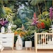 Tropical Forest Wallpaper Peel and Stick Landscape Wallpaper Removable ...