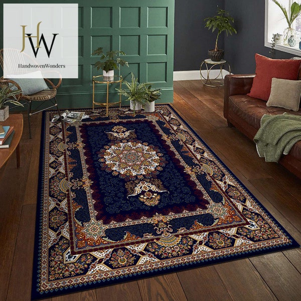 Persian Rug - Etsy UK